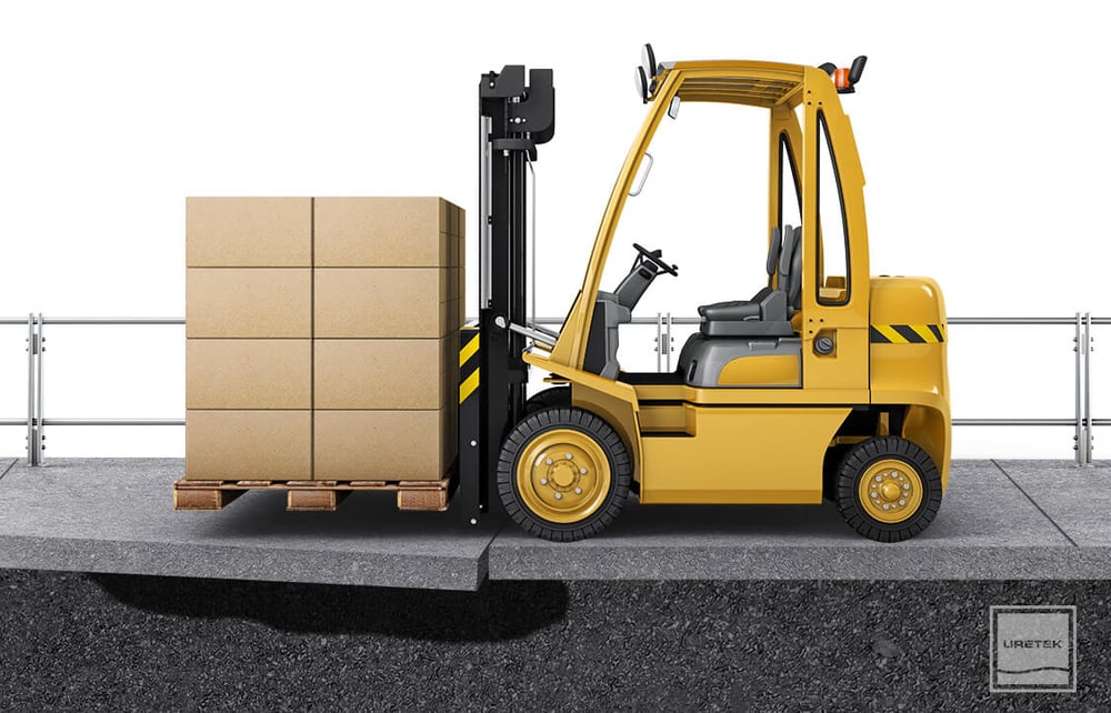 Bodenstabilisierung, Anhebung und Verfestigung mit URETEK